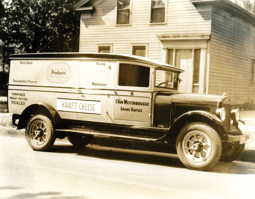 Historic Delivery Truck | Gordon Food Service