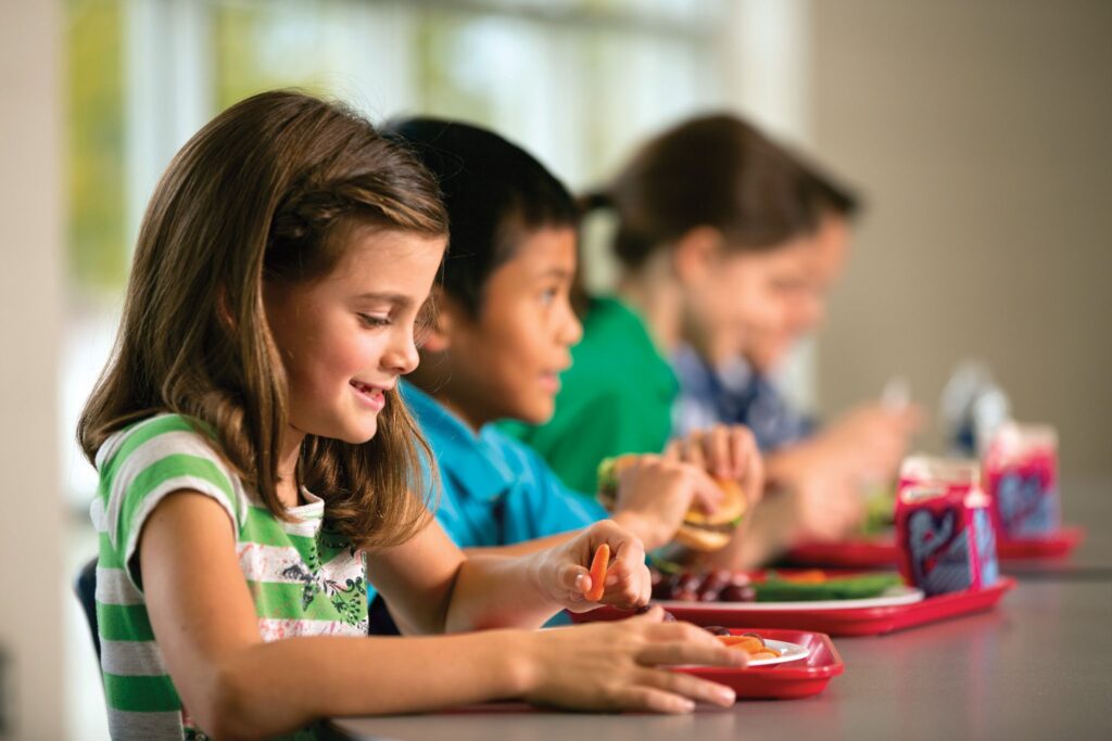Kids School Cafeteria Tray Carrots | Gordon Food Service