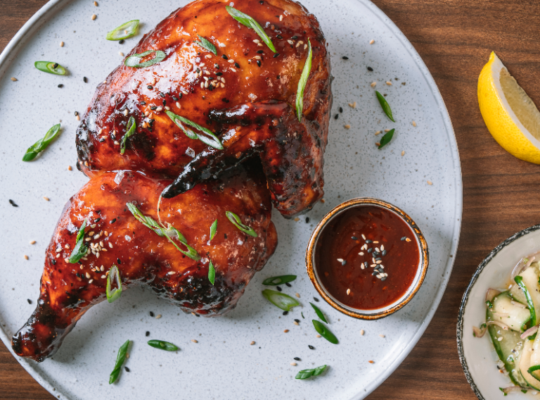 Sake Brined Gochujang Glazed Chicken | Gordon Food Service