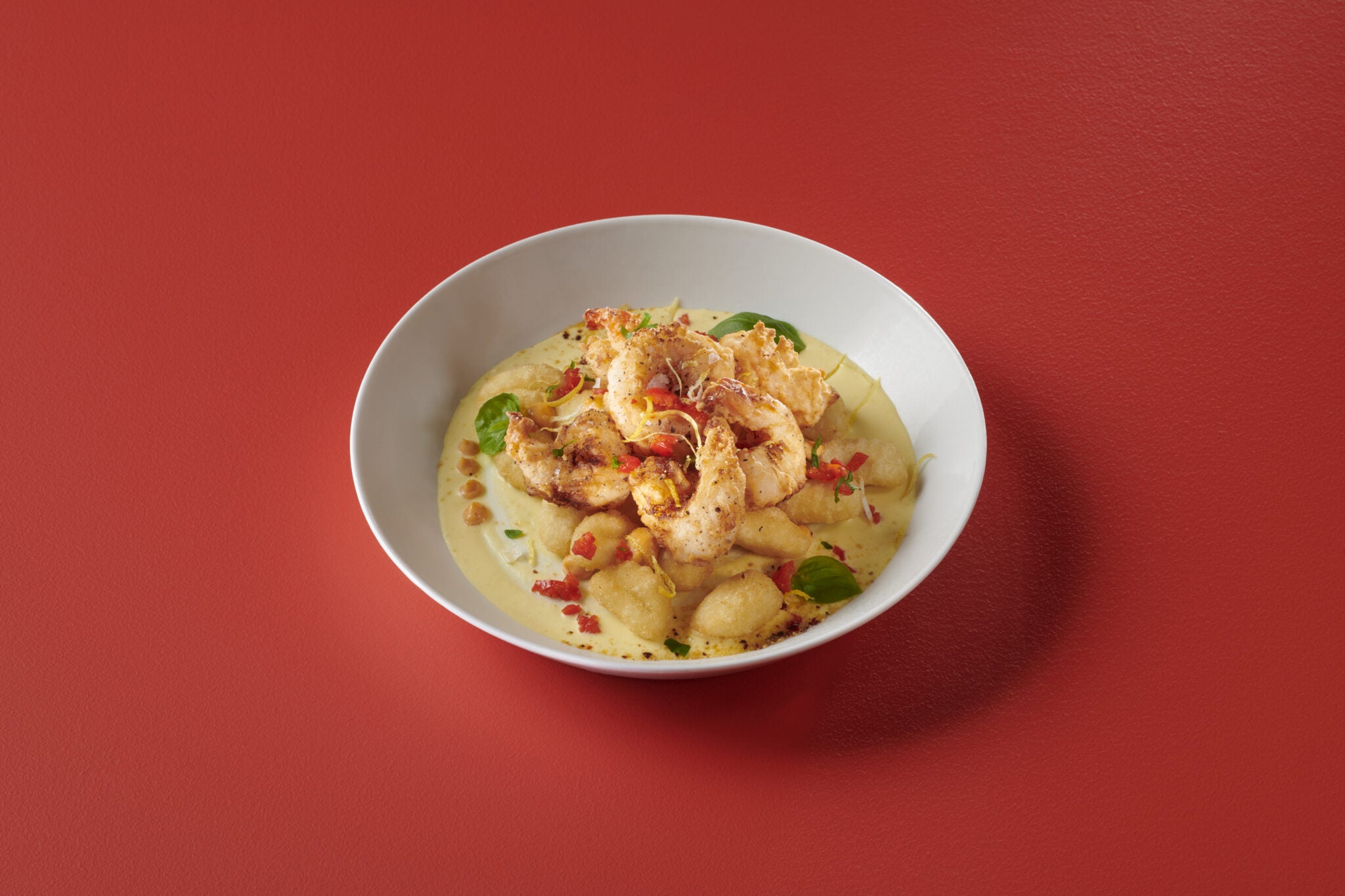 Fried Shrimp And Crispy Gnocchi Gordon Food Service